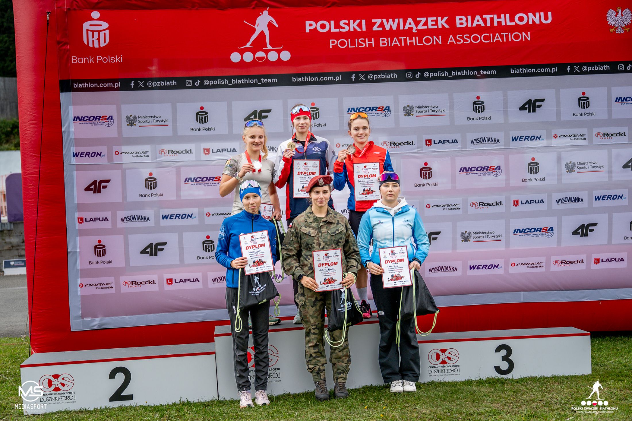 Studenci KANS z medalami Letnich Mistrzostw Polski w biathlonie na ...